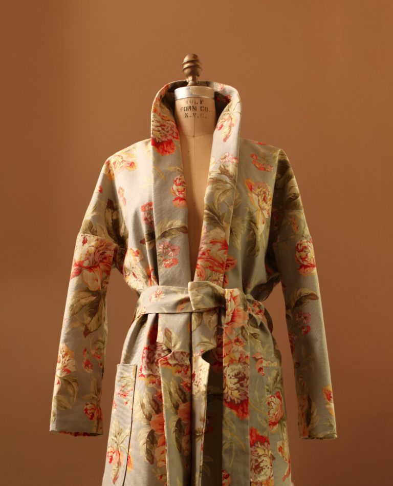 Long Floral Spring Jacket | Couture Dressmaker for Anagrassia